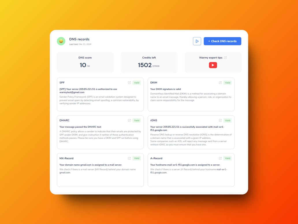 Comprehensive DNS Test