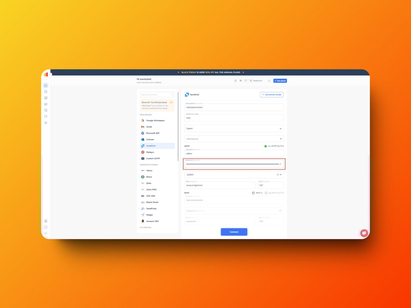 How to configure Sendgrid?