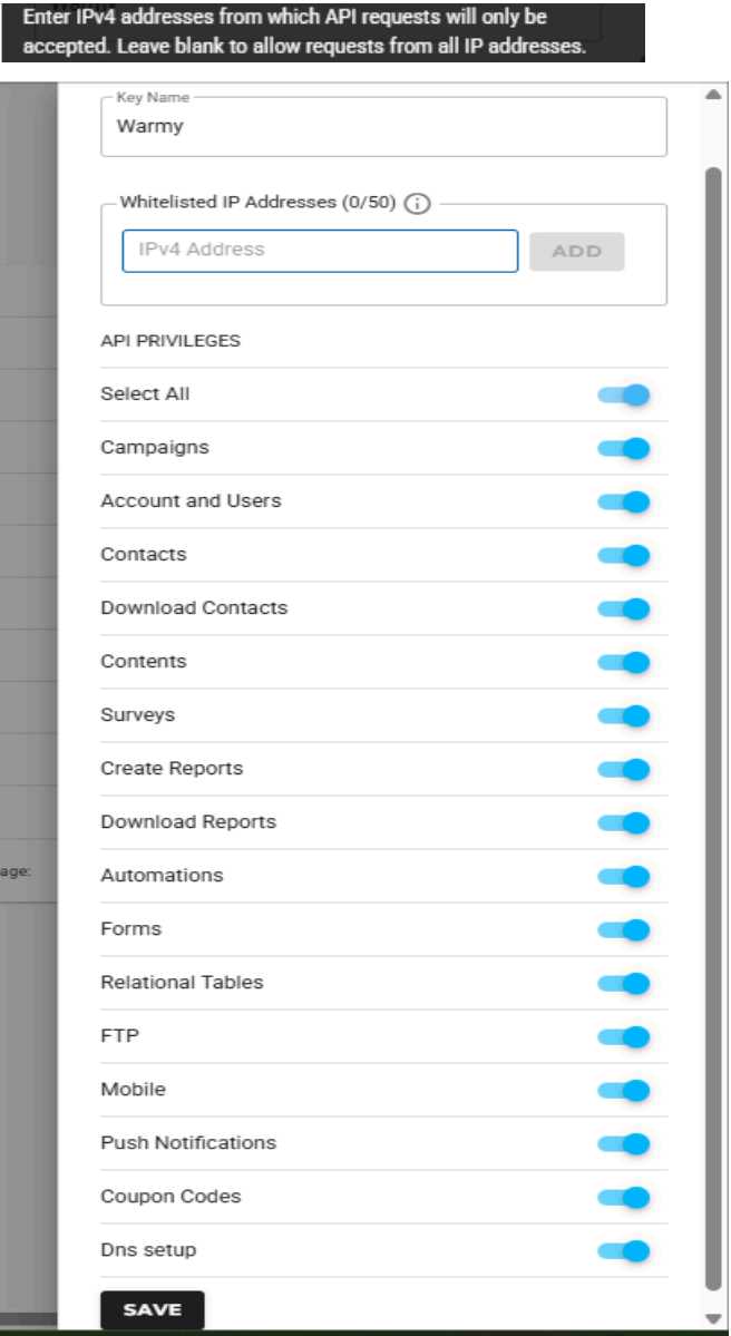 How to configure Maropost?