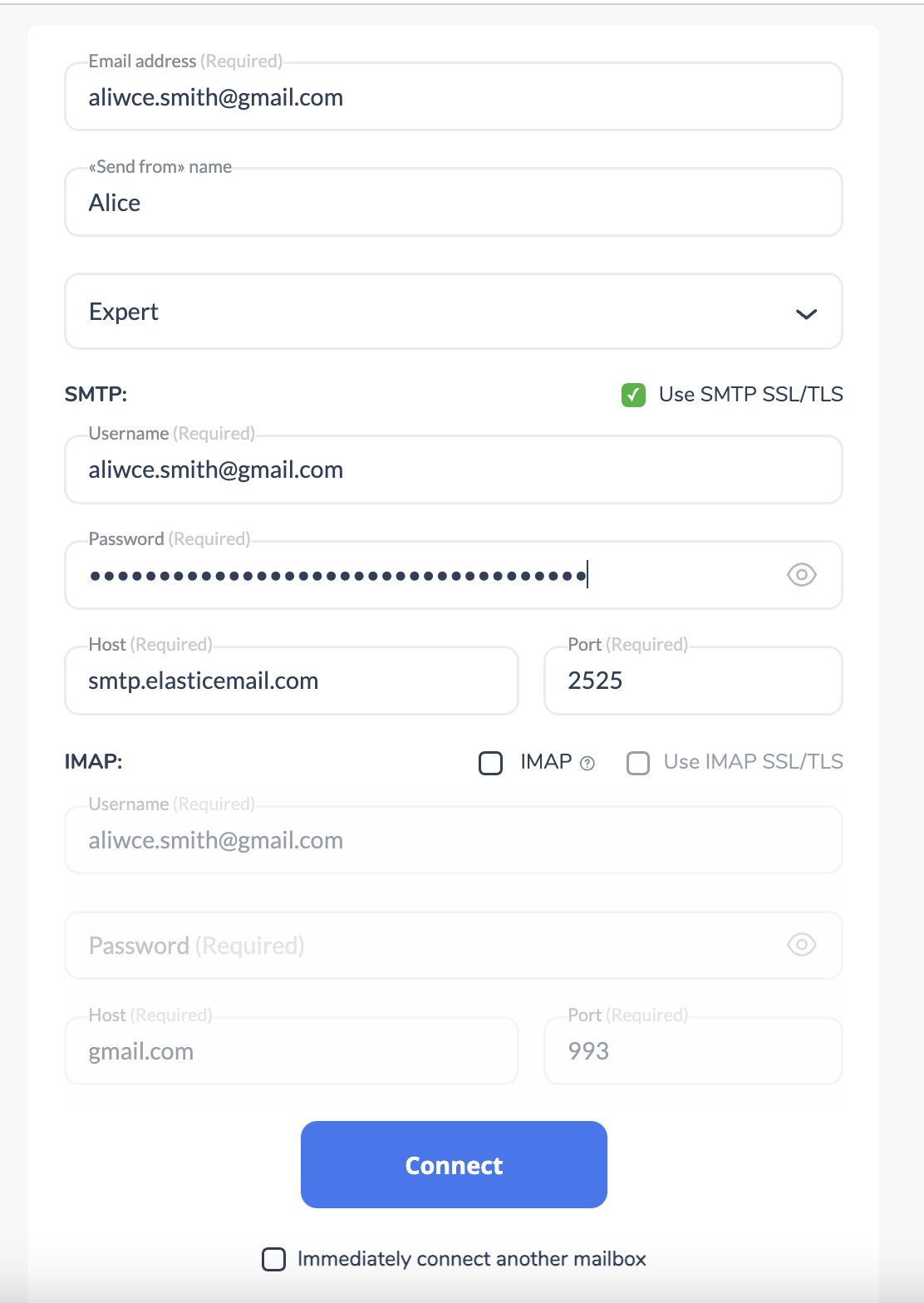 How to configure Elastic Email?