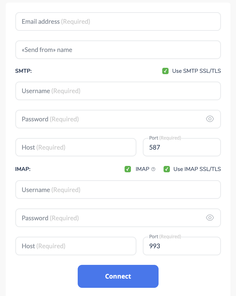 How to configure SMTP with Warmy.io?